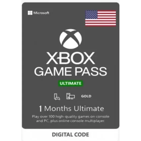 Xbox Game Pass Ultimate 1- Month US - Xbox Gift Card Gift Cards - Gameflip