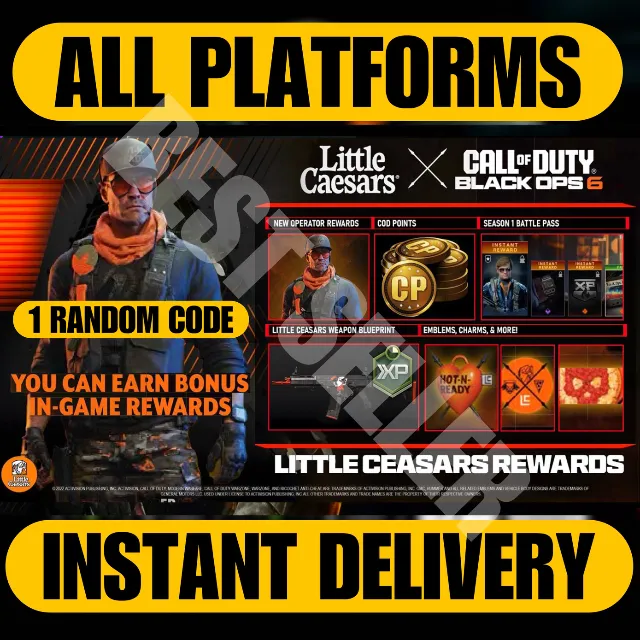 Little Caesars - Call of Duty: Black Ops 6 Game Items - Gameflip