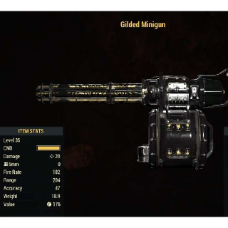 Weapon | Gilded Minigun - Game Items - Gameflip