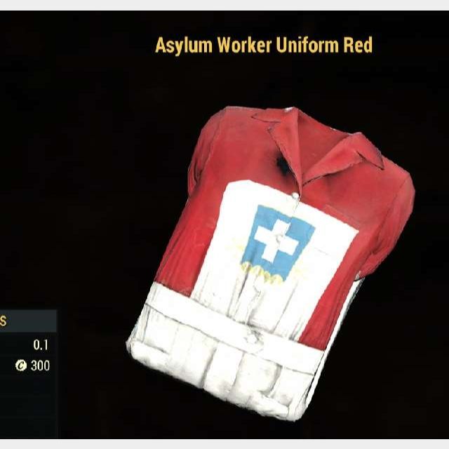 Apparel | Red Asylum Uniform - Game Items - Gameflip