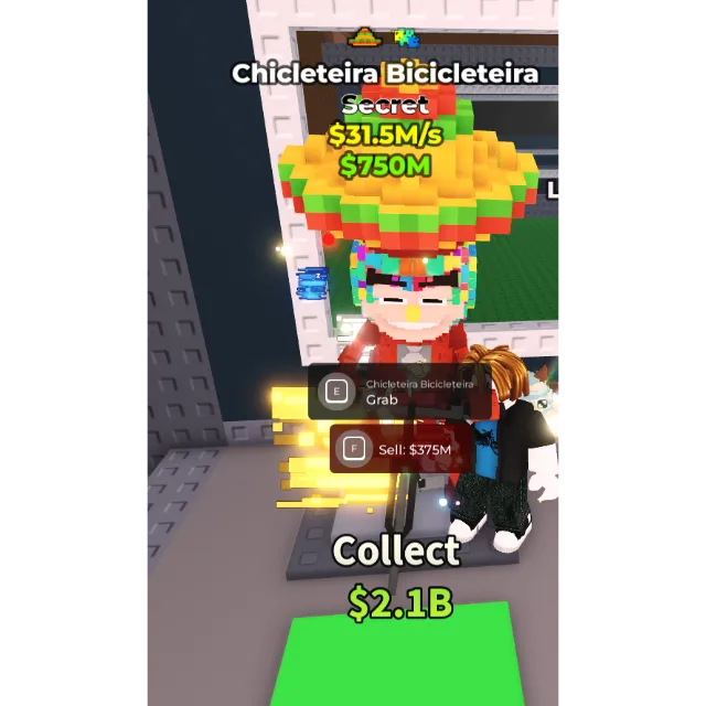 Chicleteira Bicicleteira Trait (31m/s) - Steal a Brainrot Game Item - Gameflip