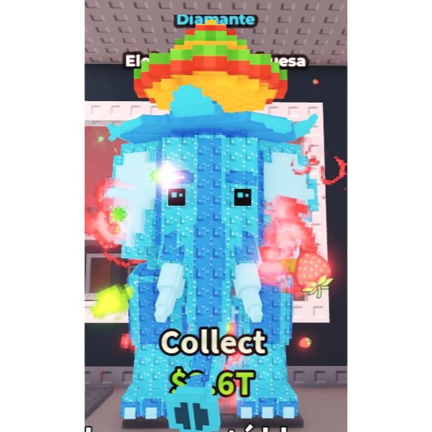 STRAWBERRY ELEPHANT OG DIAMOND 6.8B/S STEAL A BRAINROT/ FAST DELIVERY ...