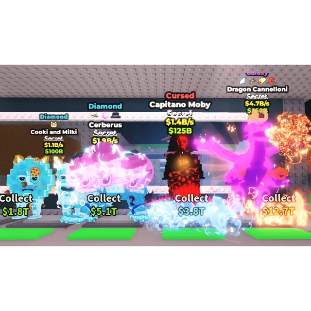 MEGA PACK DRAGON CERBERUS COOKIE CAPITANO STEAL A BRAINROT/ FAST ...