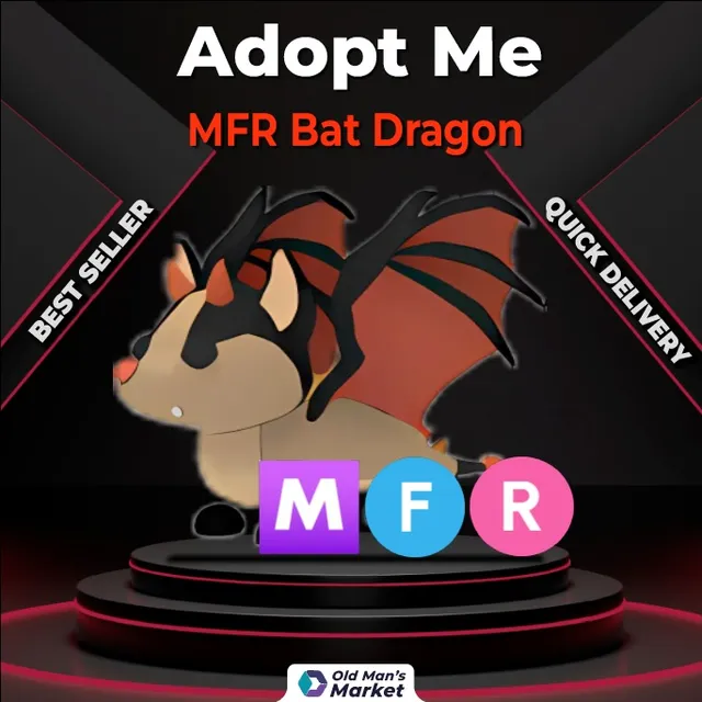 MFR Bat Dragon Adopt Me - Roblox Game Item - Gameflip