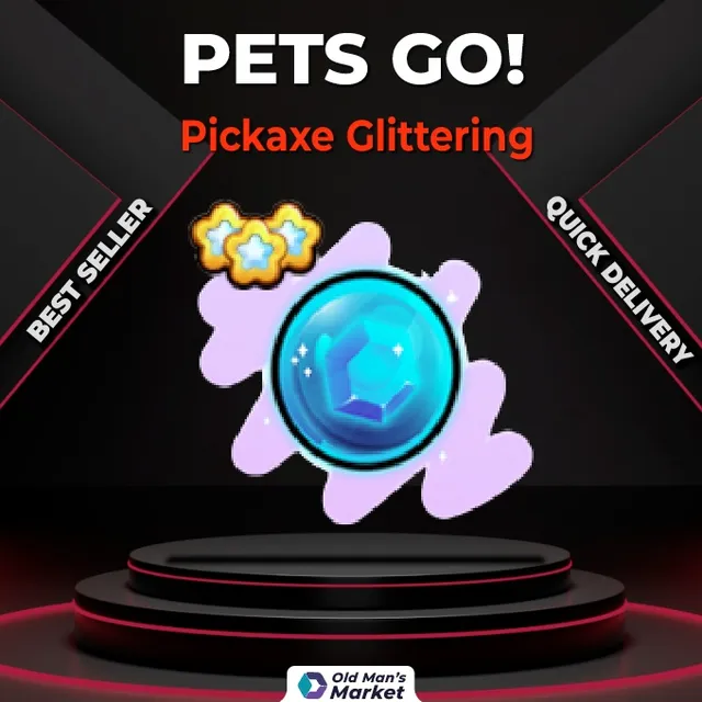 Pickaxe Glittering Pets Go - Roblox Game Items - Gameflip