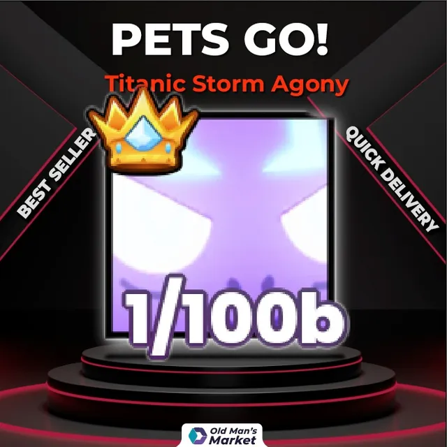 Titanic Storm Agony Pets Go - Roblox Game Item - Gameflip