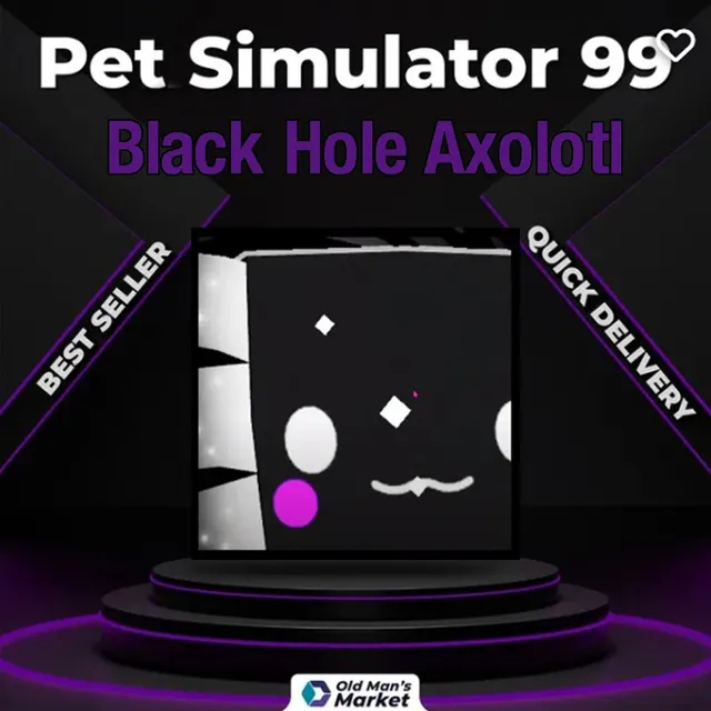 Huge Black Hole Axolotl - Roblox Game Items - Gameflip