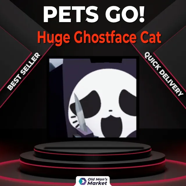 Huge Ghostface Cat Pets Go - Roblox Game Items - Gameflip