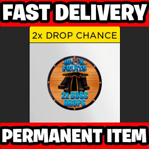 BLOX FRUITS 2X DROP CHANCE GAMEPASS - Game Items - Gameflip