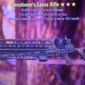 Weapon | Executioners Explosive Gauss Rifle - Game Items - Gameflip