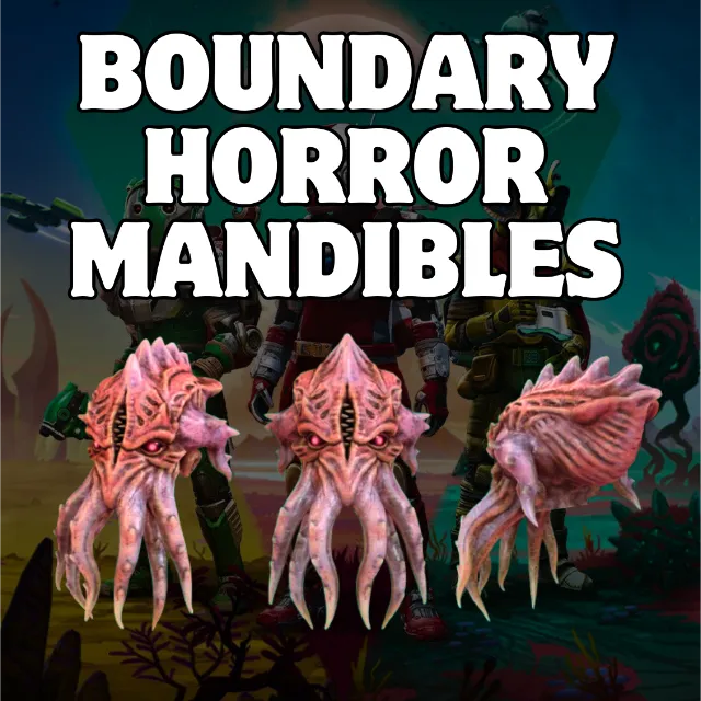 Boundary Horror Mandibles - No Man's Sky Game Item - Gameflip