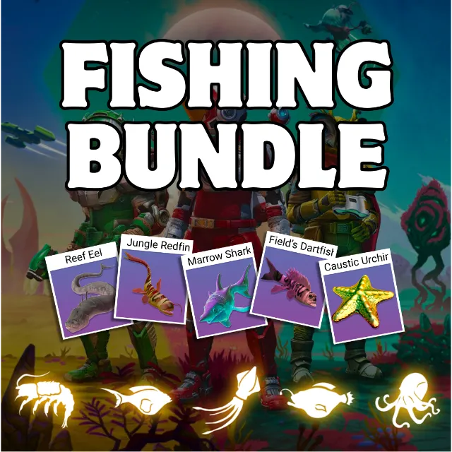 Fishing Bundle - PC, XBOX, PS4,PS5 - No Man's Sky Game Item - Gameflip