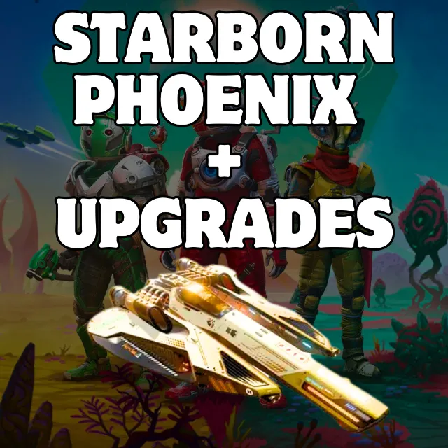 Starborn Phoenix + Upgrades - No Man's Sky Game Item - Gameflip
