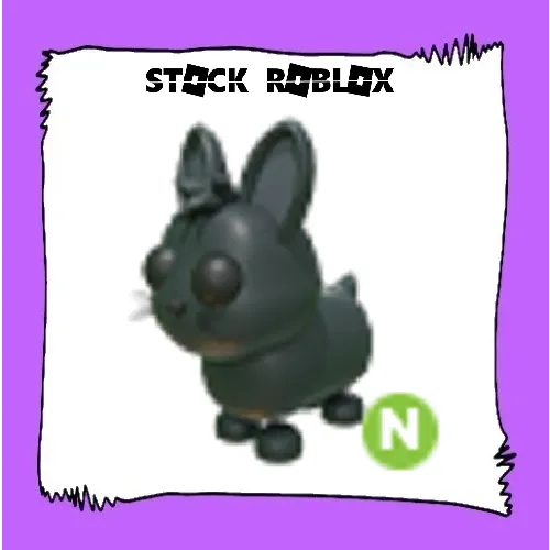 Neon Amami Rabbit - Adopt Me Game Items - Gameflip