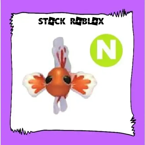 Neon Orange Betta Fish - Adopt Me Game Item - Gameflip