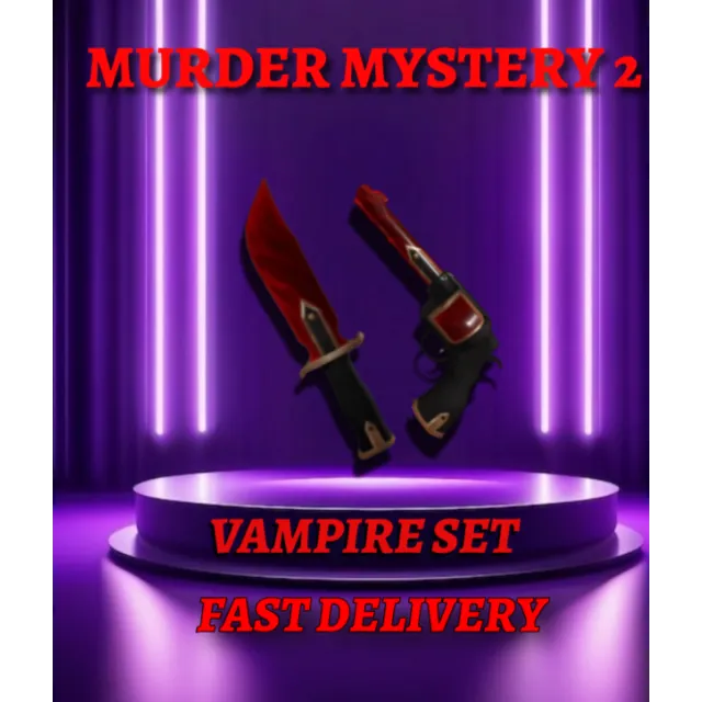 Vampire SEt mm2 - Murder Mystery 2 Game Item - Gameflip