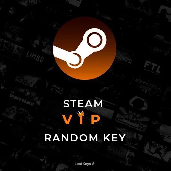 VIP Random Steam Key (Top Game Chance) - Steam Game - Gameflip