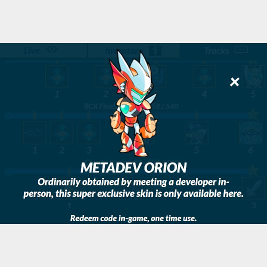 Brawlhalla - "Metadev Orion" Skin (Viewership Version) - Other - Gameflip