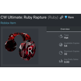 CW Ultimate: Ruby Rapture (Ruby) - Game Items - Gameflip