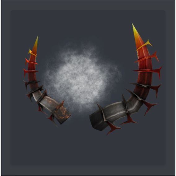 Accessories | ROBLOX Fiery Horns - Game Items - Gameflip