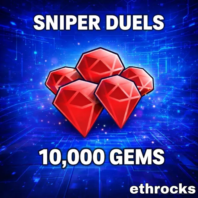 13k Gems | Sniper Duels CUSTOM - Roblox Game Item - Gameflip
