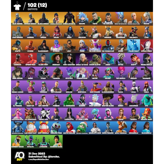 Fortnite Account (Cracked Account) *(NFA)* Black Knight Account - With ...