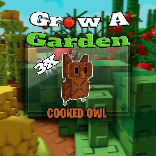 3X Cooked Owl GAG - Game Item - Gameflip
