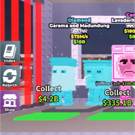 Diamond Garama - 75 m - Steal a Brainrot Game Item - Gameflip