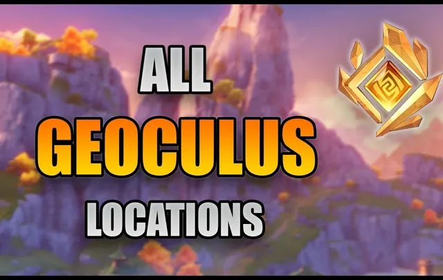 Genshin Impact | All Geoculus Location - Game Items - Gameflip