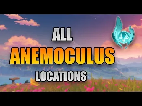 Genshin Impact | All Anemoculus Location - Game Items - Gameflip