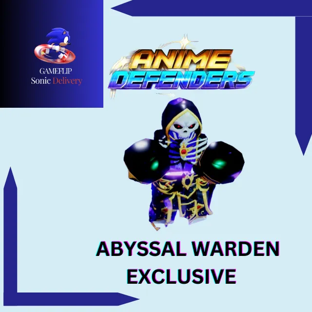 Abyssal Warden exclusive - Anime Defenders Game Items - Gameflip