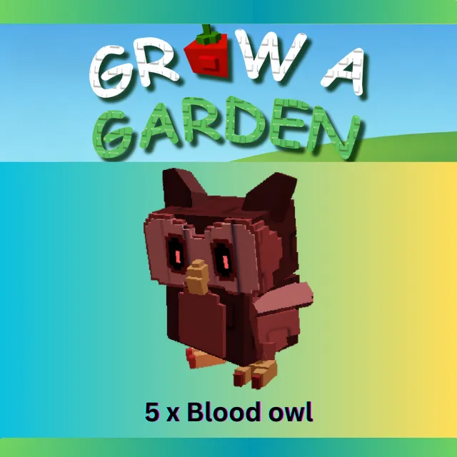 blood owl - grow a garden - Game Item - Gameflip