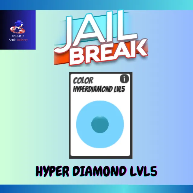 JAILBREAK Hyper Diamond lvl5 - Jail Break Game Item - Gameflip