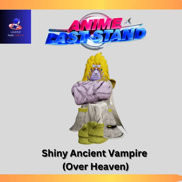 Shiny Godly Ancient Vampire (Over Heaven) / Godly DIO OH Anime Last ...