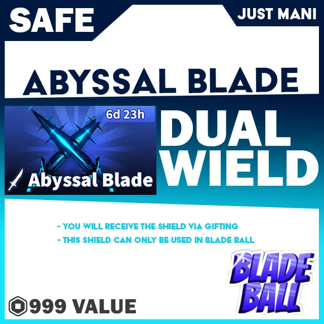 Blade Ball Abyssal Blade - Blade Ball Game Items - Gameflip
