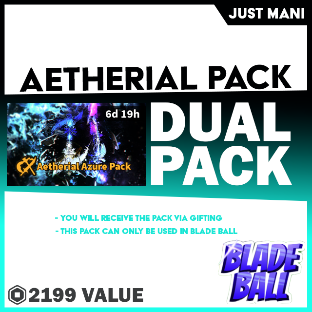 Blade Ball Aetherial Azure - Game Items - Gameflip