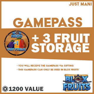 Blox Fruits Fruit Storage - Game Items - Gameflip