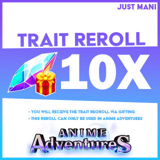 Anime Adventures Trait Reroll - Game Items - Gameflip