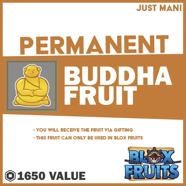 Permanent Buddha Fruit - Other Game Items - Gameflip