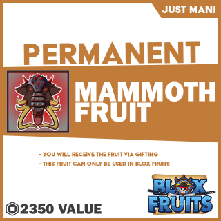 Blox Fruits Mammoth Fruit - Game Items - Gameflip