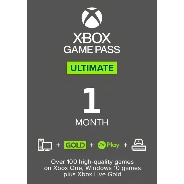 Xbox Game Pass Ultimate 1 Month - Xbox Game Pass Gift Card - Gameflip