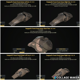 Vanguard CAV 3🌟 Forest Scout set - Game Items - Gameflip