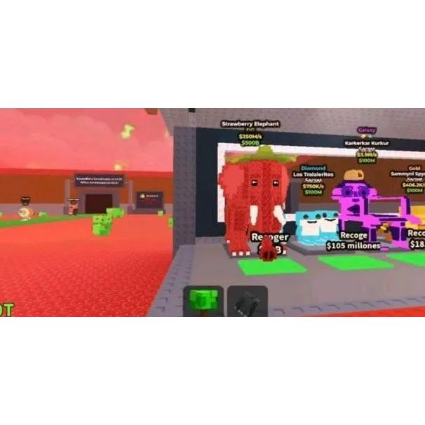 Strawberry Elephant - Steal a Brainrot Game Item - Gameflip