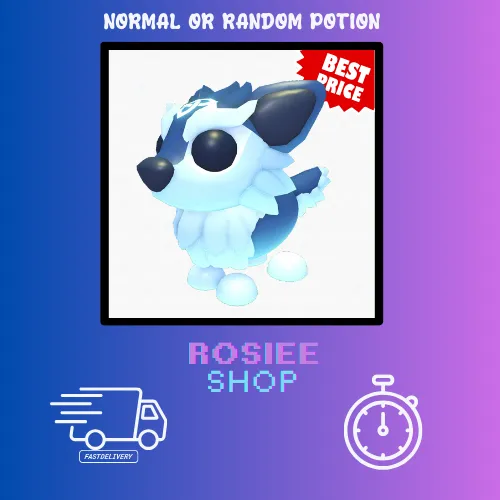 SHIVER WOLF - Adopt Me Game Item - Gameflip