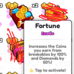 Fortune Enchant| Pet Simulator 99 - Game Items - Gameflip
