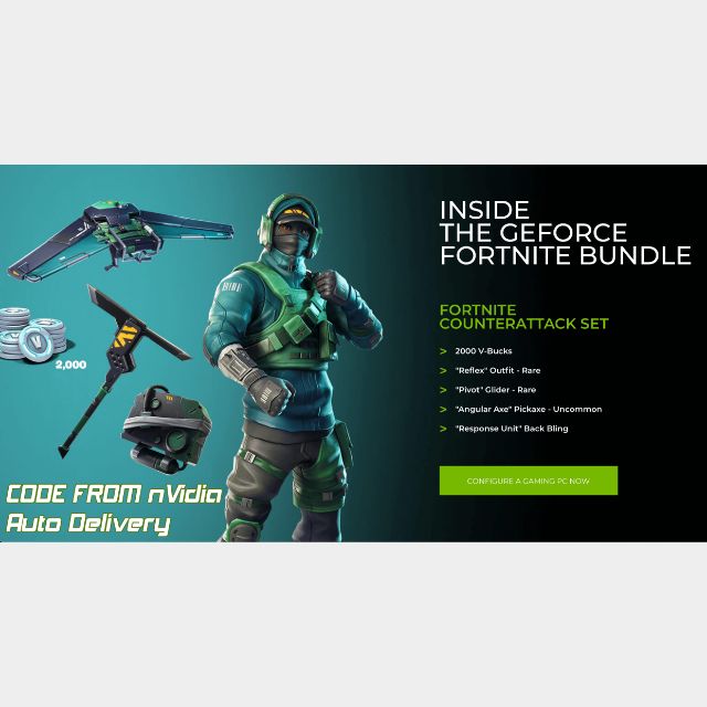 FORTNITE COUNTERATTACK SET (GLOBAL NVIDIA) - Other - Gameflip