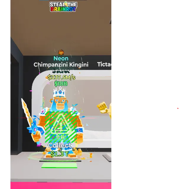 Fortnite: Steal the Brainrot - Neon Chimpanzini Kingini 337,5m/s ...