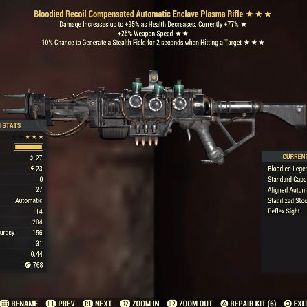 Weapon | B25 Enclave Auto Rifle - Game Items - Gameflip