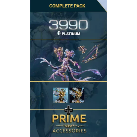 [ALL PLATFORM]⭐ Yareli Prime ⭐ COMPLETE PACK ⭐💎3990 Platinum💎Warframe ...