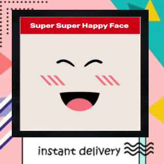 SUPER SUPER HAPPY FACE - Game Items - Gameflip